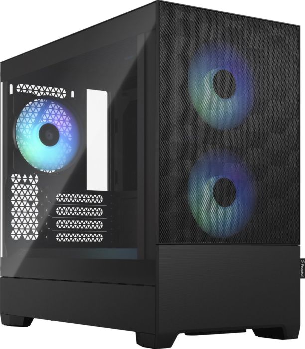 FRACTAL DESIGN POP MINI AIR RGB Black TG Clear Tint Chassis - ExtremePC
