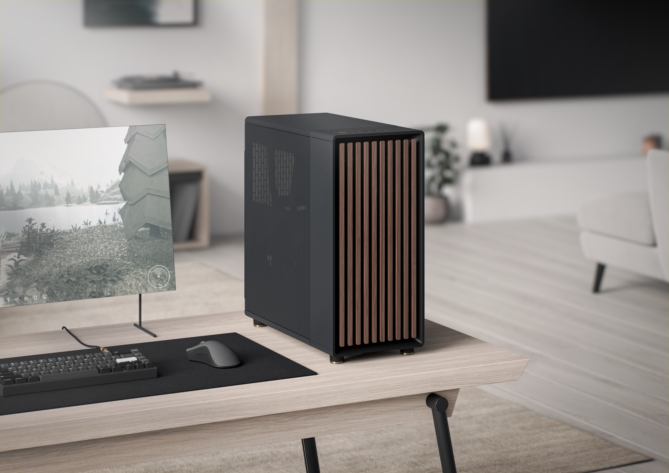 FRACTAL DESIGN NORTH | MESH Black Chassis - ExtremePC